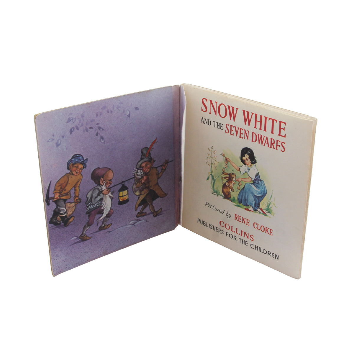 Snow White & The Seven Dwarfs Illustrated Pixie Book – Cobble & Green